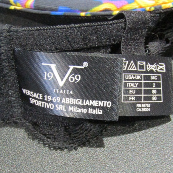 Versace 1969 | Intimates & Sleepwear | New Versace 969 Push Up Plunge ...